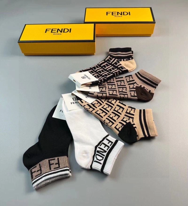 Precise copy Fendi Socks