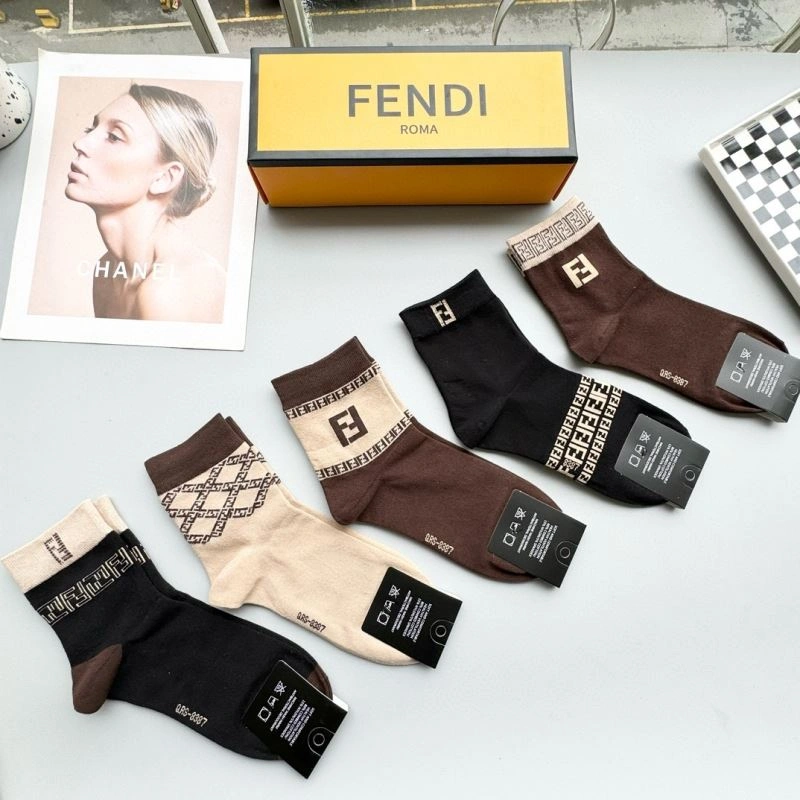 Indistinguishable Fendi Socks