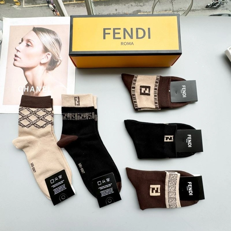 Indistinguishable Fendi Socks