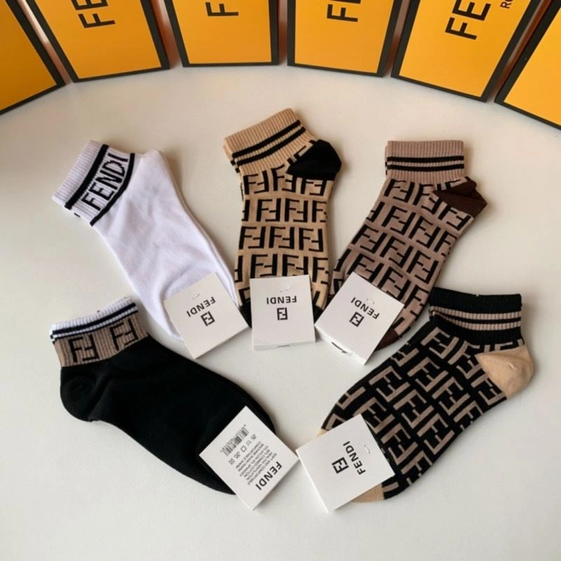 1:1 copy Fendi Socks