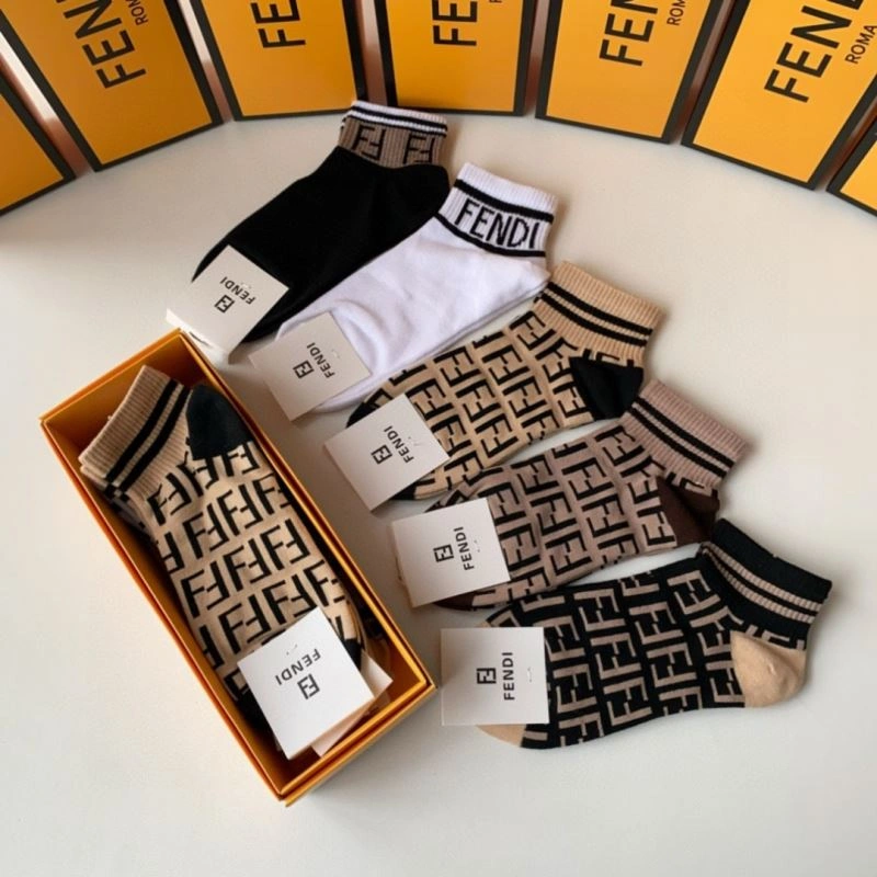 1:1 copy Fendi Socks