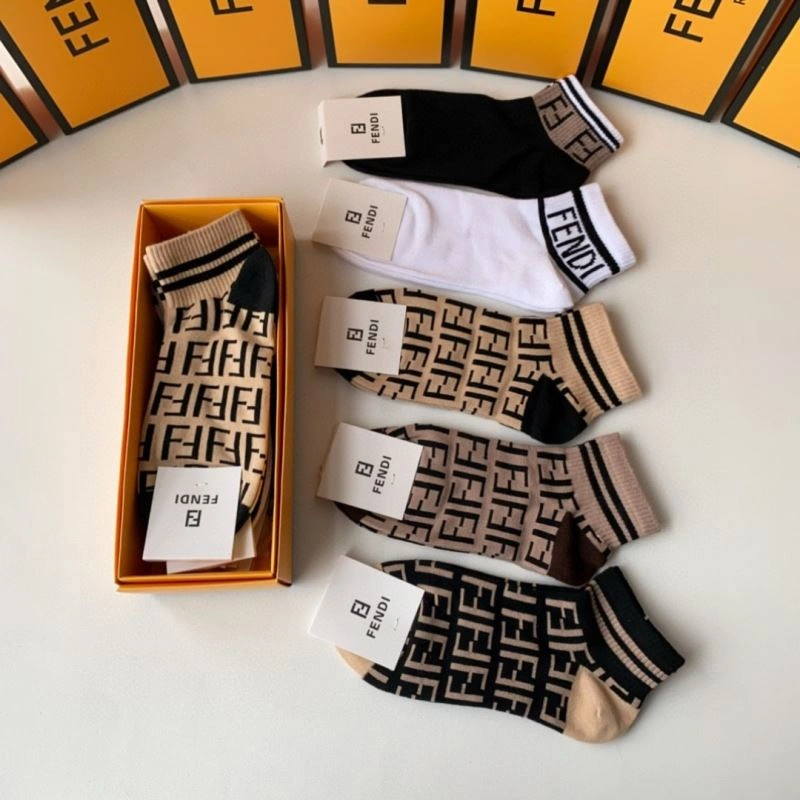 1:1 copy Fendi Socks