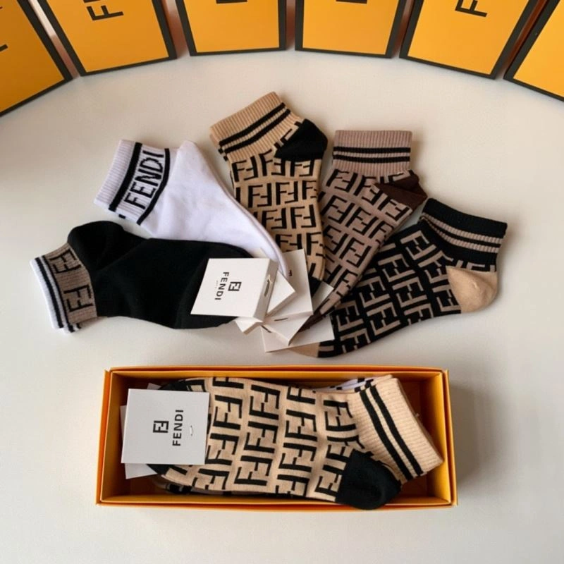 1:1 copy Fendi Socks