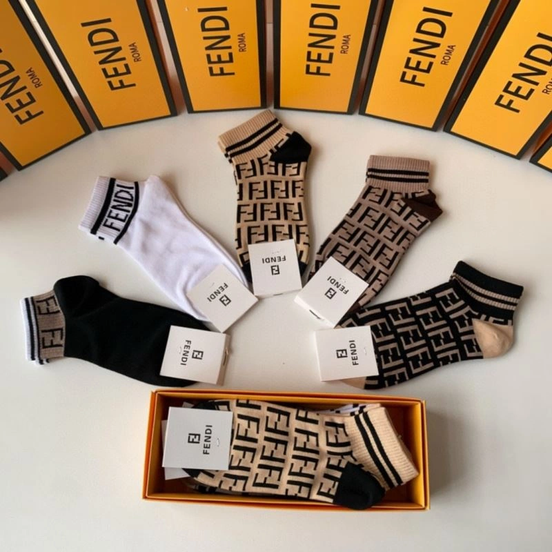 1:1 copy Fendi Socks