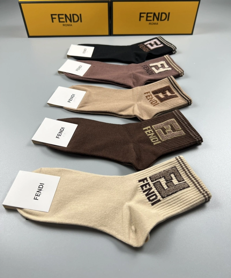 Factory-made Fendi Socks