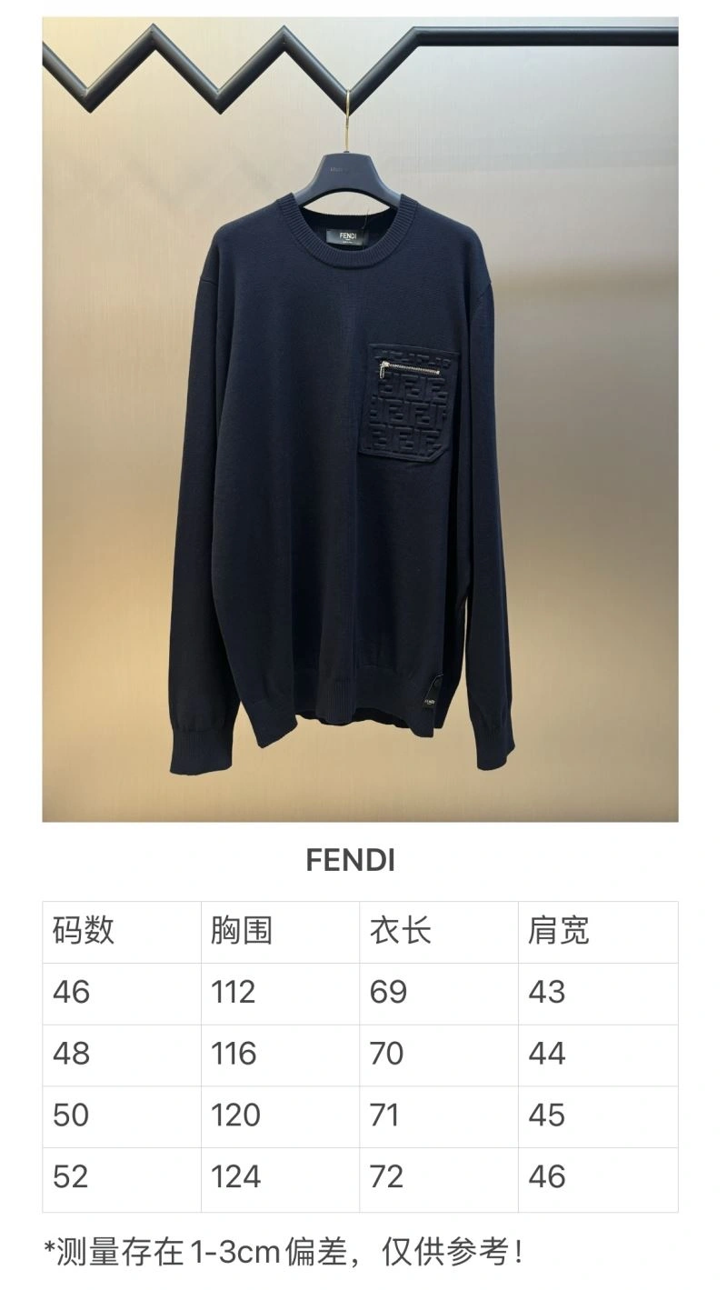 Brand-authenticated Fendi Sweaters