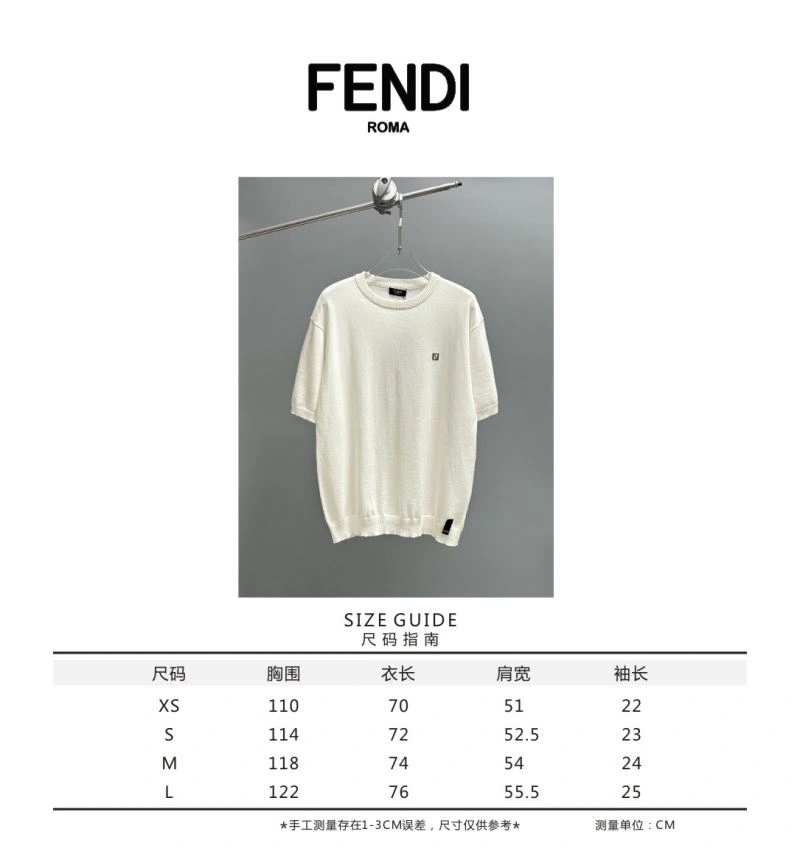 High accuracy Fendi T-Shirts