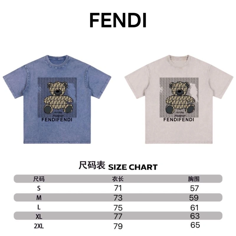 Original Fendi T-Shirts