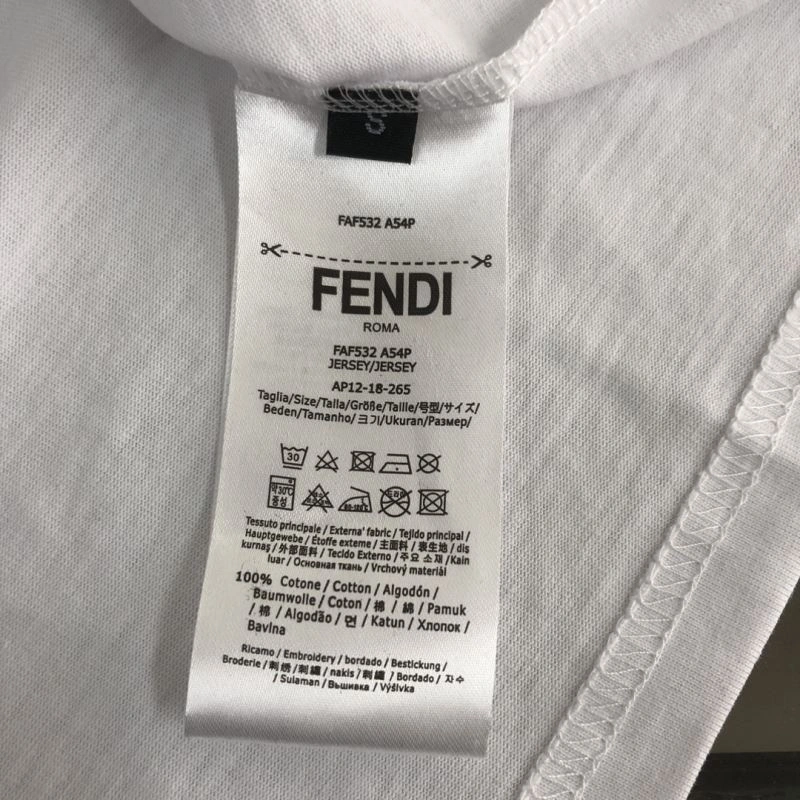 High accuracy Fendi T-Shirts