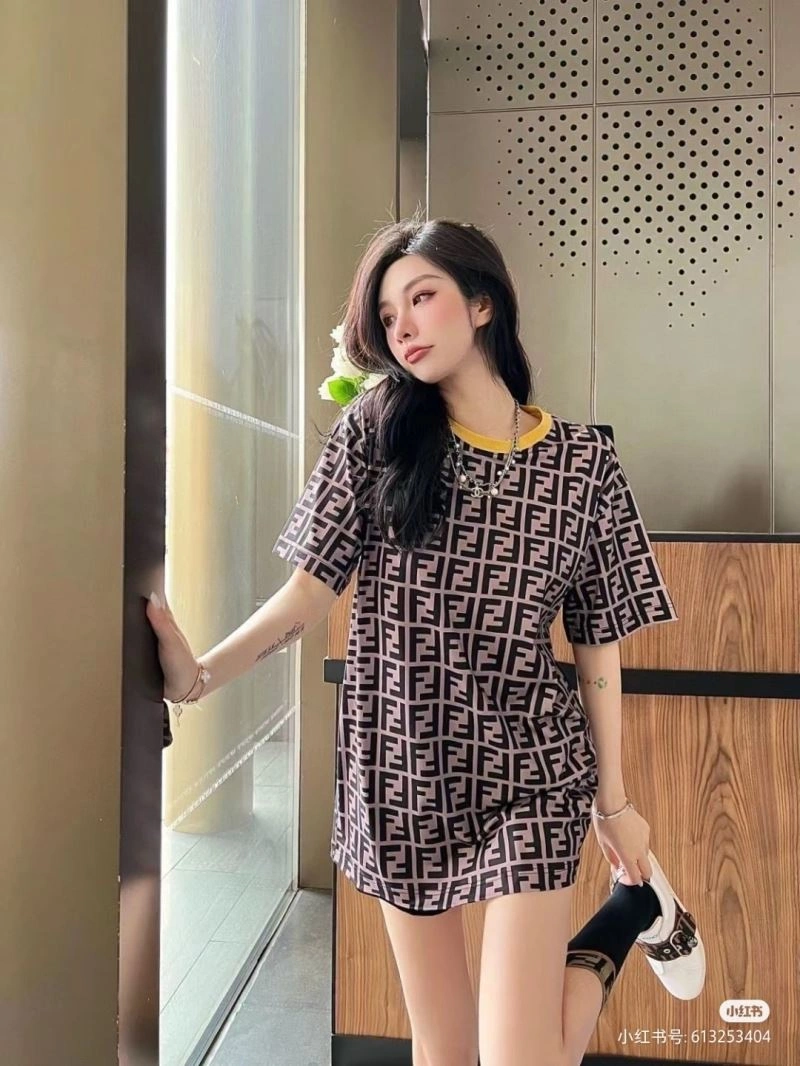 Top mirror Fendi T-Shirts