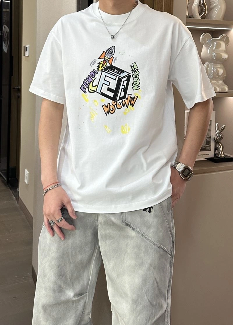 1:1 copy Fendi T-Shirts