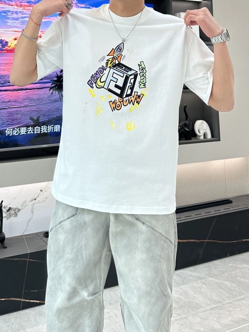 1:1 copy Fendi T-Shirts