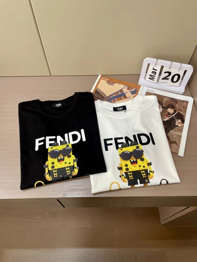 Precise copy Fendi T-Shirts