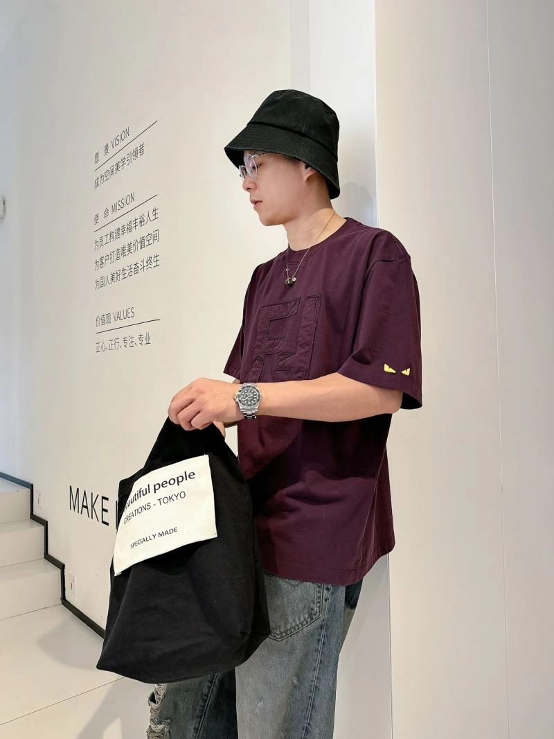 1:1 copy Fendi T-Shirts