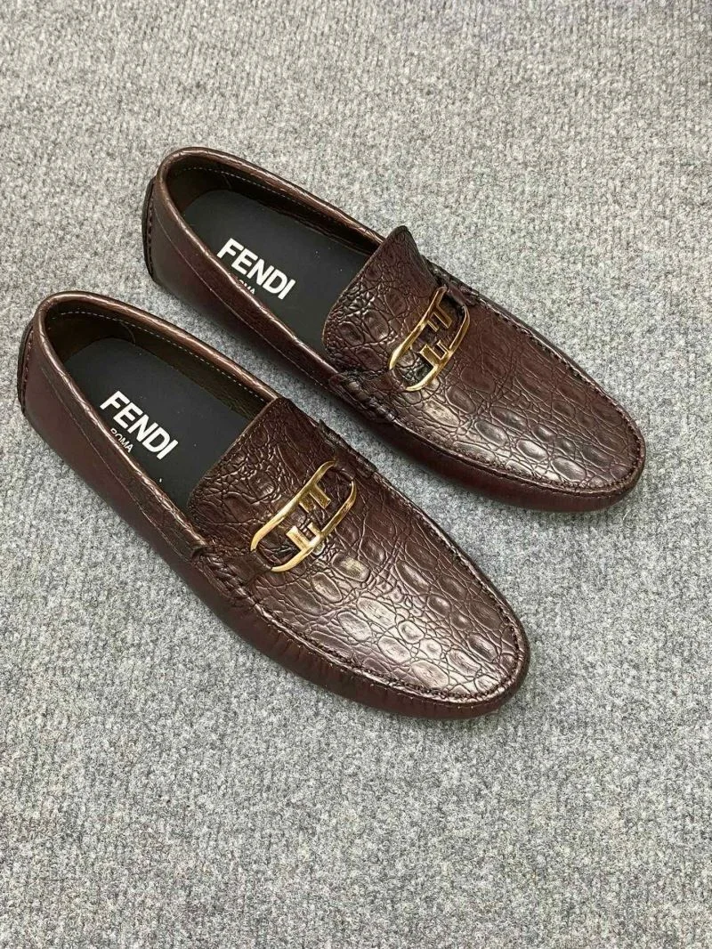 Brand-authenticated Fendi Tods Shoes