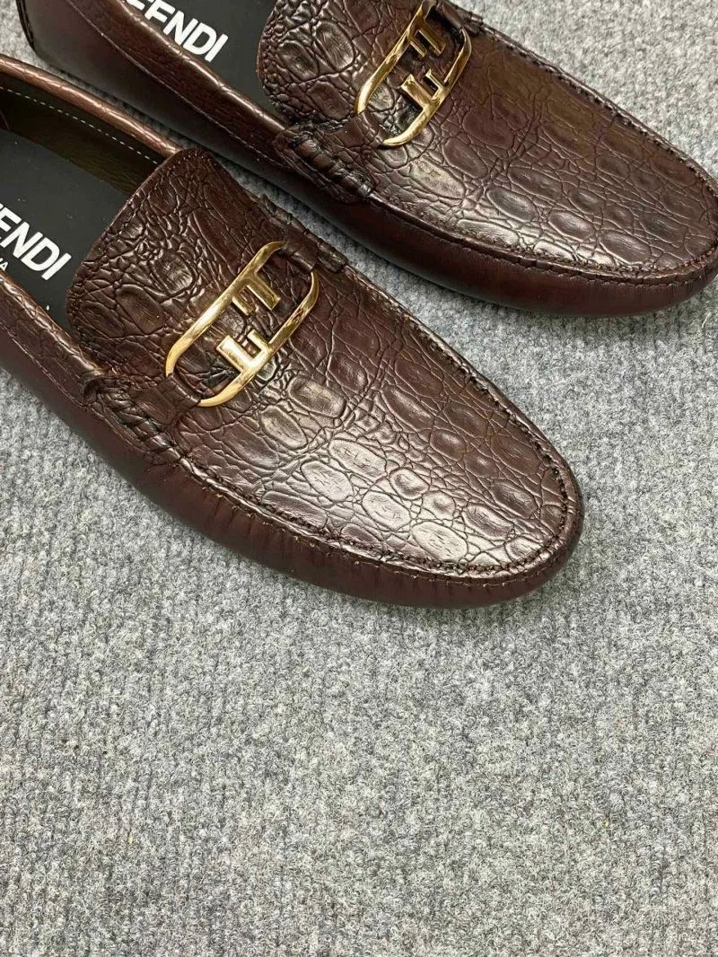 Brand-authenticated Fendi Tods Shoes