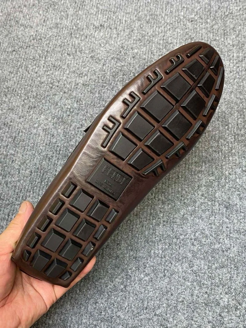 Brand-authenticated Fendi Tods Shoes