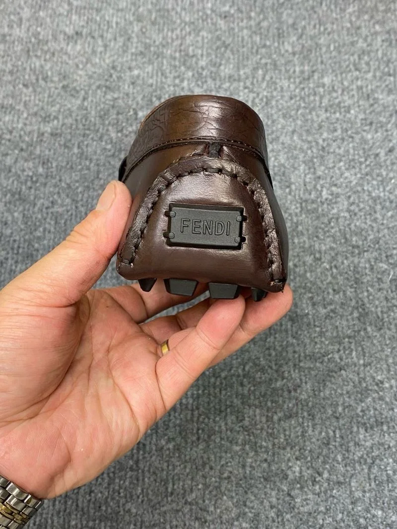 Brand-authenticated Fendi Tods Shoes