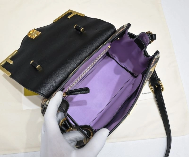 Top mirror Fendi Top Handle Bags