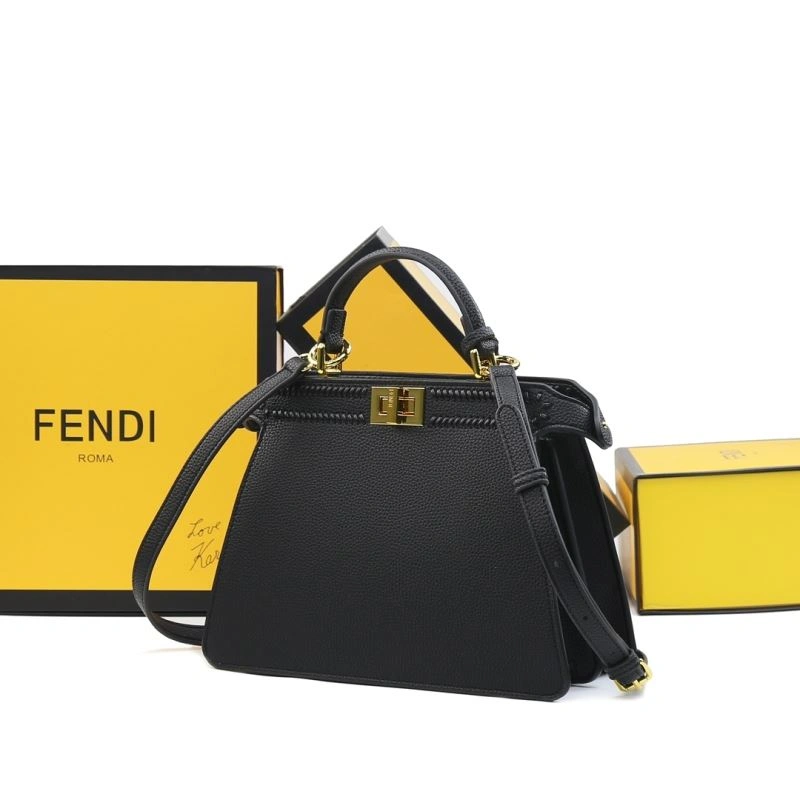 Brand-authenticated Fendi Top Handle Bags