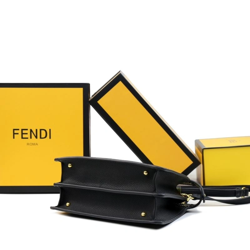 Brand-authenticated Fendi Top Handle Bags