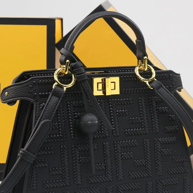 Brand-authenticated Fendi Top Handle Bags