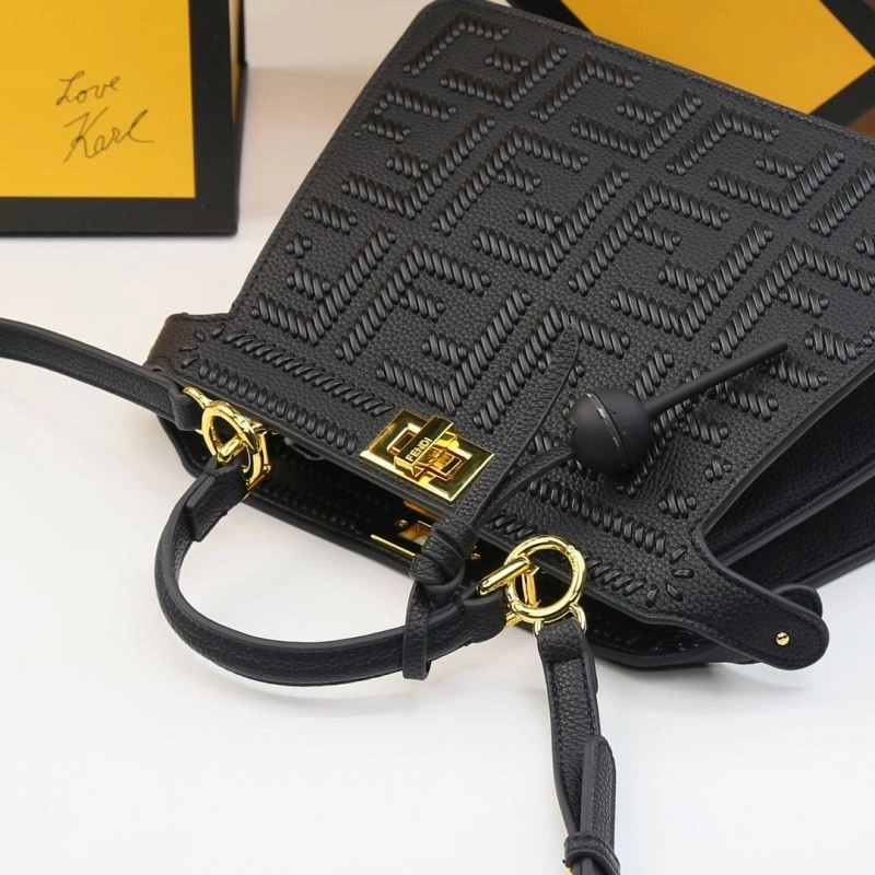 Brand-authenticated Fendi Top Handle Bags