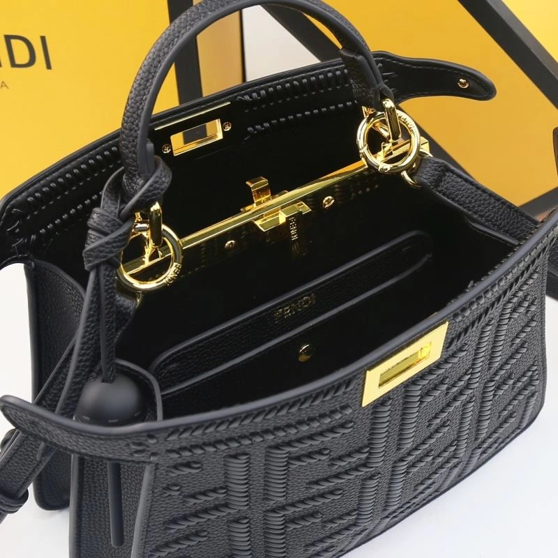 Brand-authenticated Fendi Top Handle Bags
