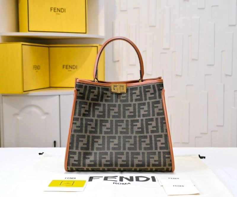 Top mirror Fendi Top Handle Bags