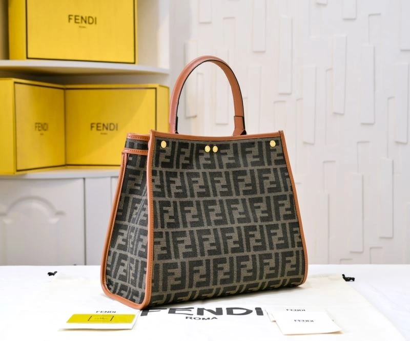 Top mirror Fendi Top Handle Bags
