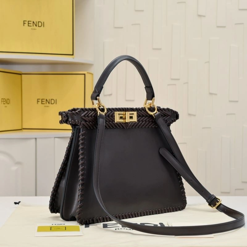 Brand-authenticated Fendi Top Handle Bags