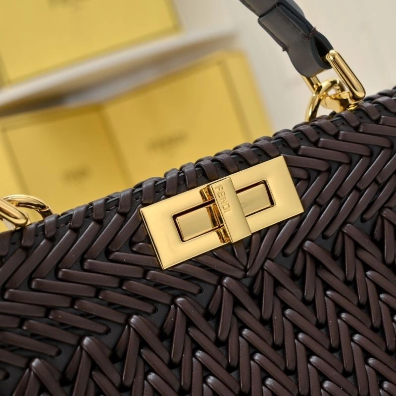Brand-authenticated Fendi Top Handle Bags