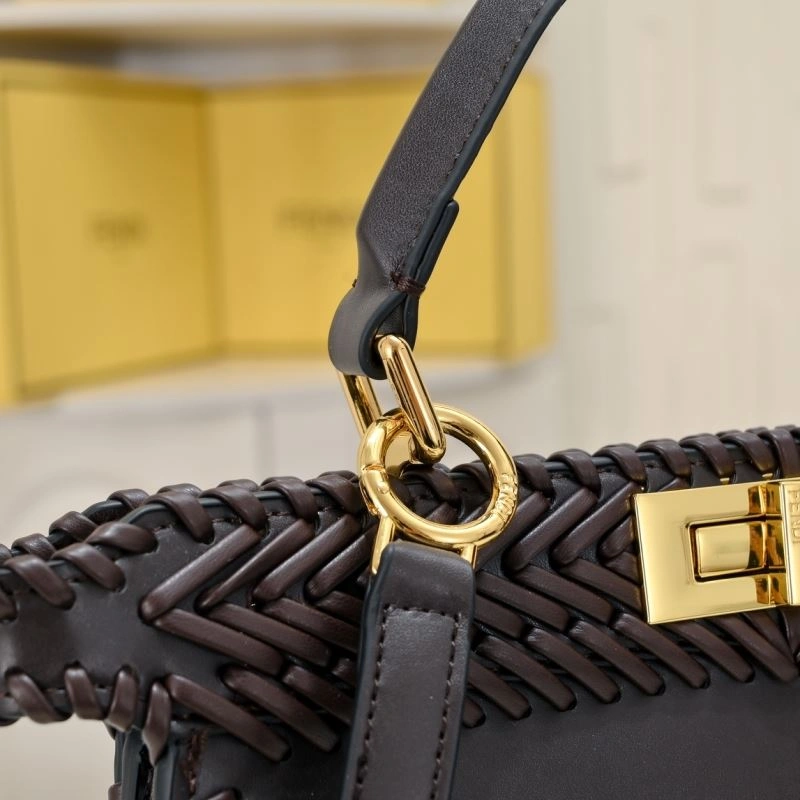 Brand-authenticated Fendi Top Handle Bags