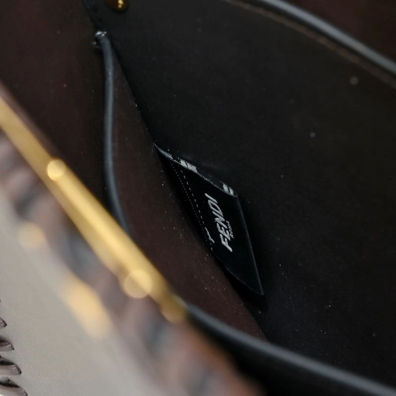 Brand-authenticated Fendi Top Handle Bags