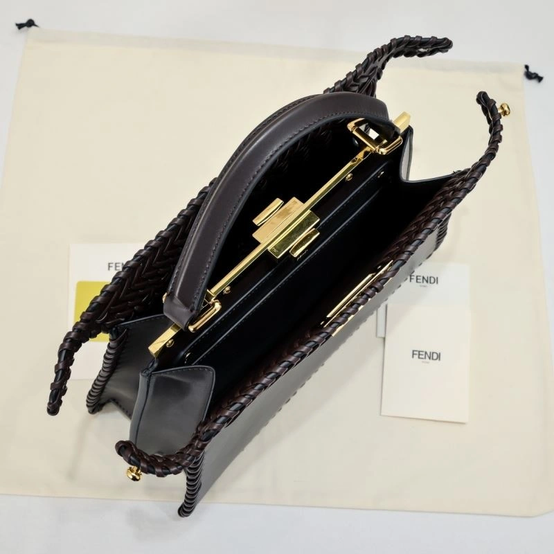 Brand-authenticated Fendi Top Handle Bags