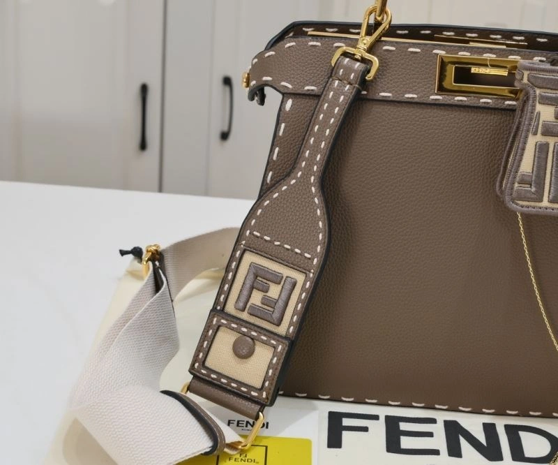 Brand-authenticated Fendi Top Handle Bags