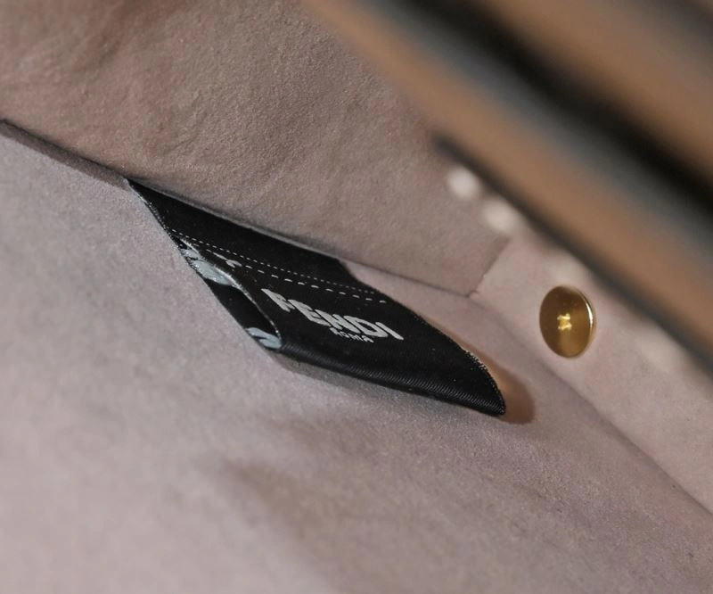 Brand-authenticated Fendi Top Handle Bags