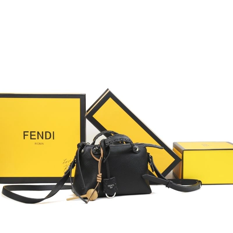 Brand-authenticated Fendi Top Handle Bags