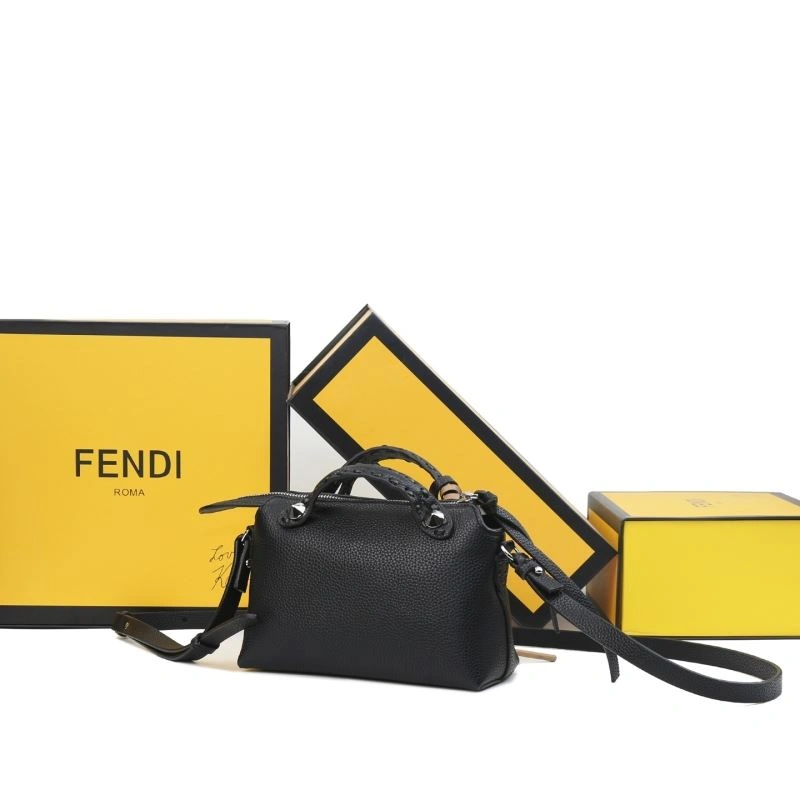 Brand-authenticated Fendi Top Handle Bags