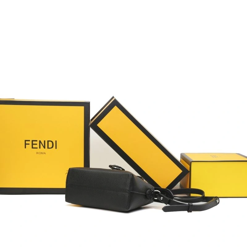 Brand-authenticated Fendi Top Handle Bags