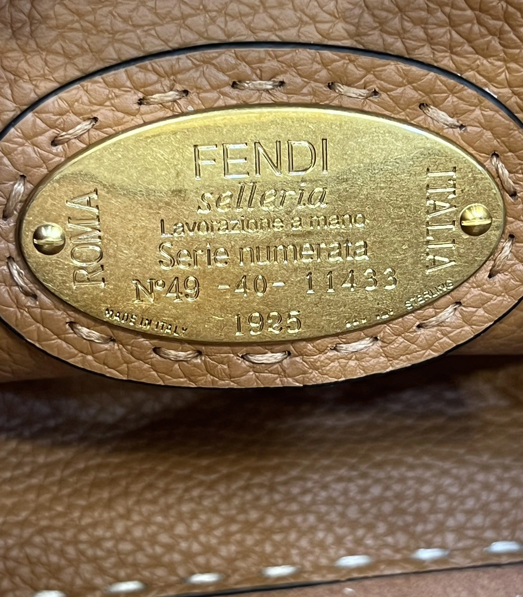Accurate model Fendi Top Handle Bags