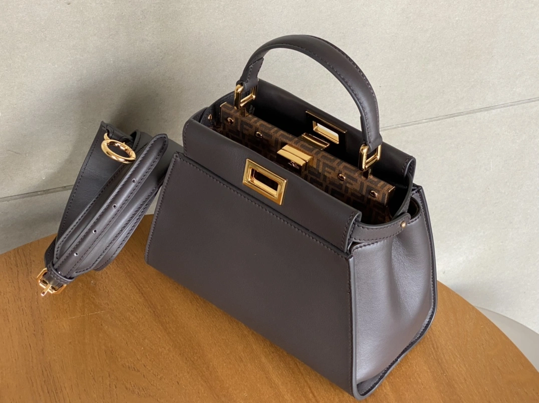 Brand-authenticated Fendi Top Handle Bags