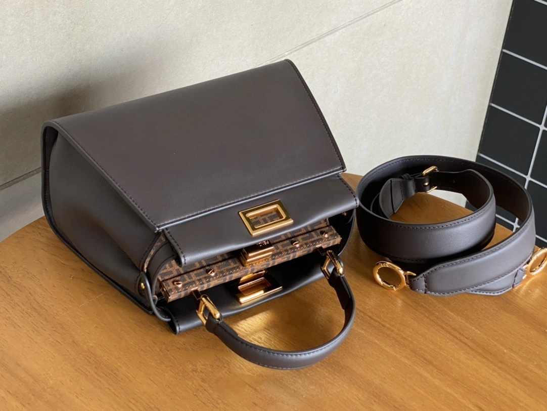 Brand-authenticated Fendi Top Handle Bags