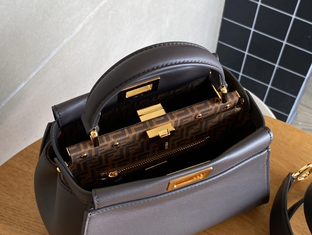 Brand-authenticated Fendi Top Handle Bags