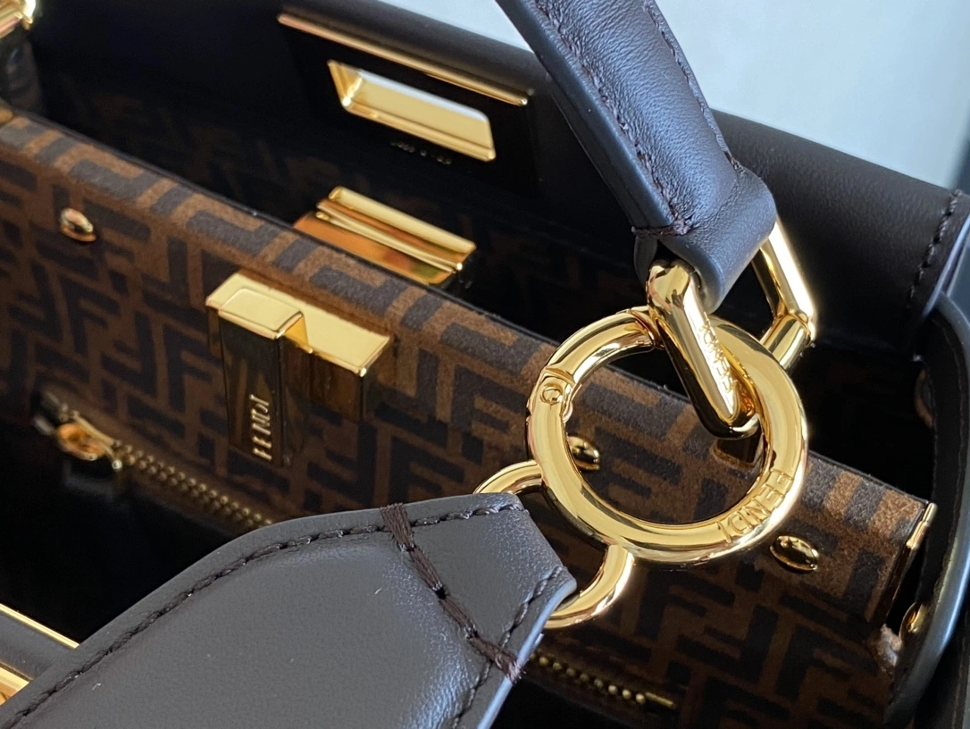 Brand-authenticated Fendi Top Handle Bags