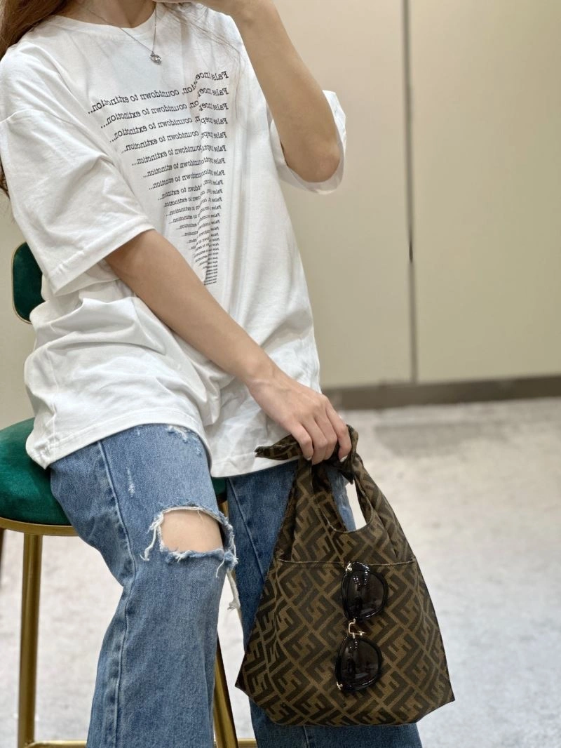 Top mirror Fendi Top Handle Bags