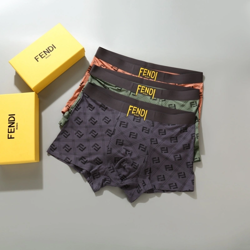Brand-authenticated Fendi Underwear