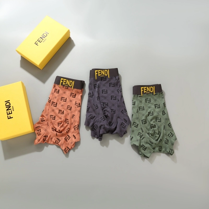 Brand-authenticated Fendi Underwear