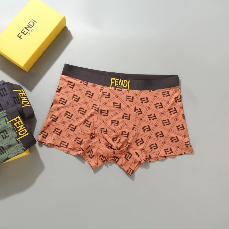 Brand-authenticated Fendi Underwear