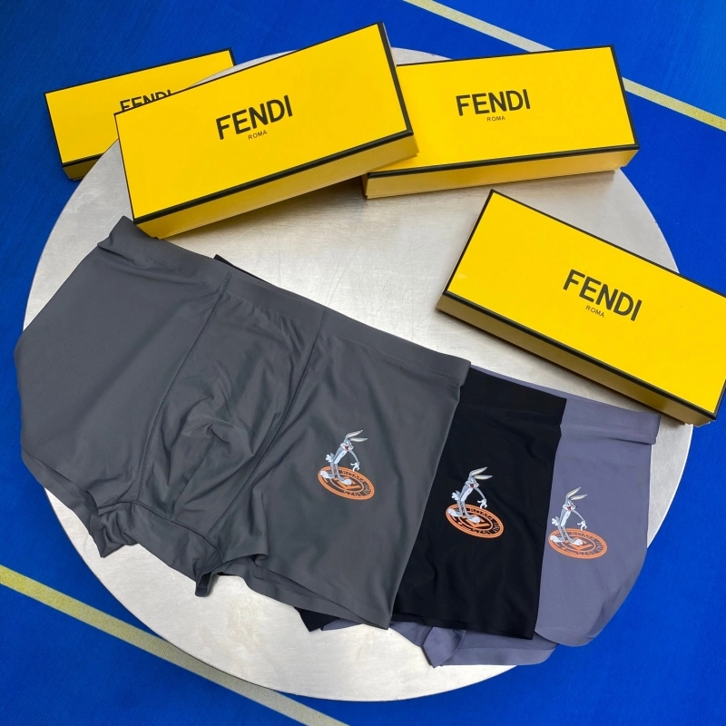 Brand-authenticated Fendi Underwear
